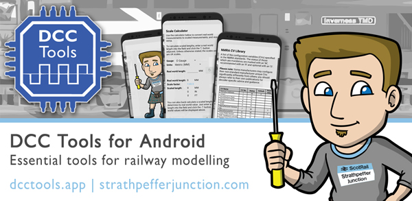 DCC Tools for Android - DCC Calculator App - DCC Tools for Model ...